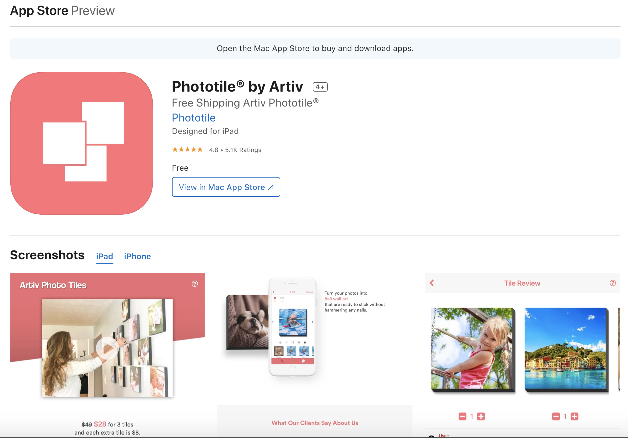 How does Artiv Photo Tiles app work? - Artiv Photo Tiles by Phototile
